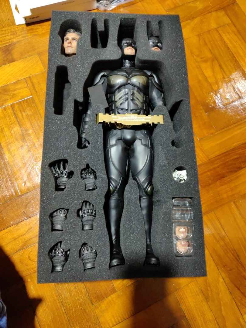 Hot toys batman the dark knight rises special edition qs001 1/4th scale ...