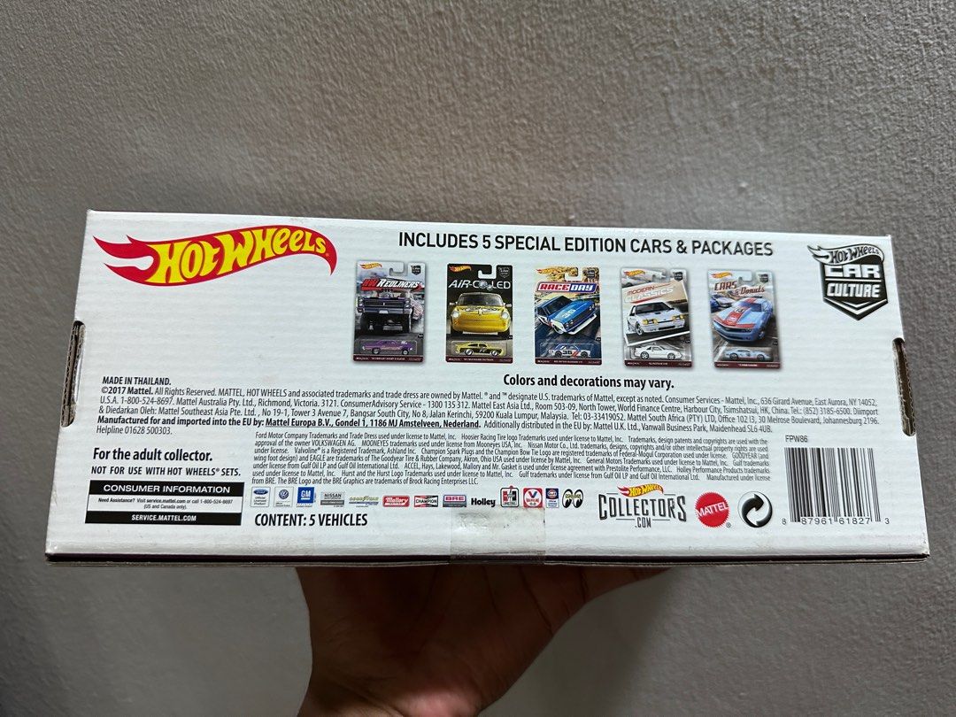 Hot Wheels RLC Premium Car Culture Box Set 2017 SEALED , Hobbies & Toys ...
