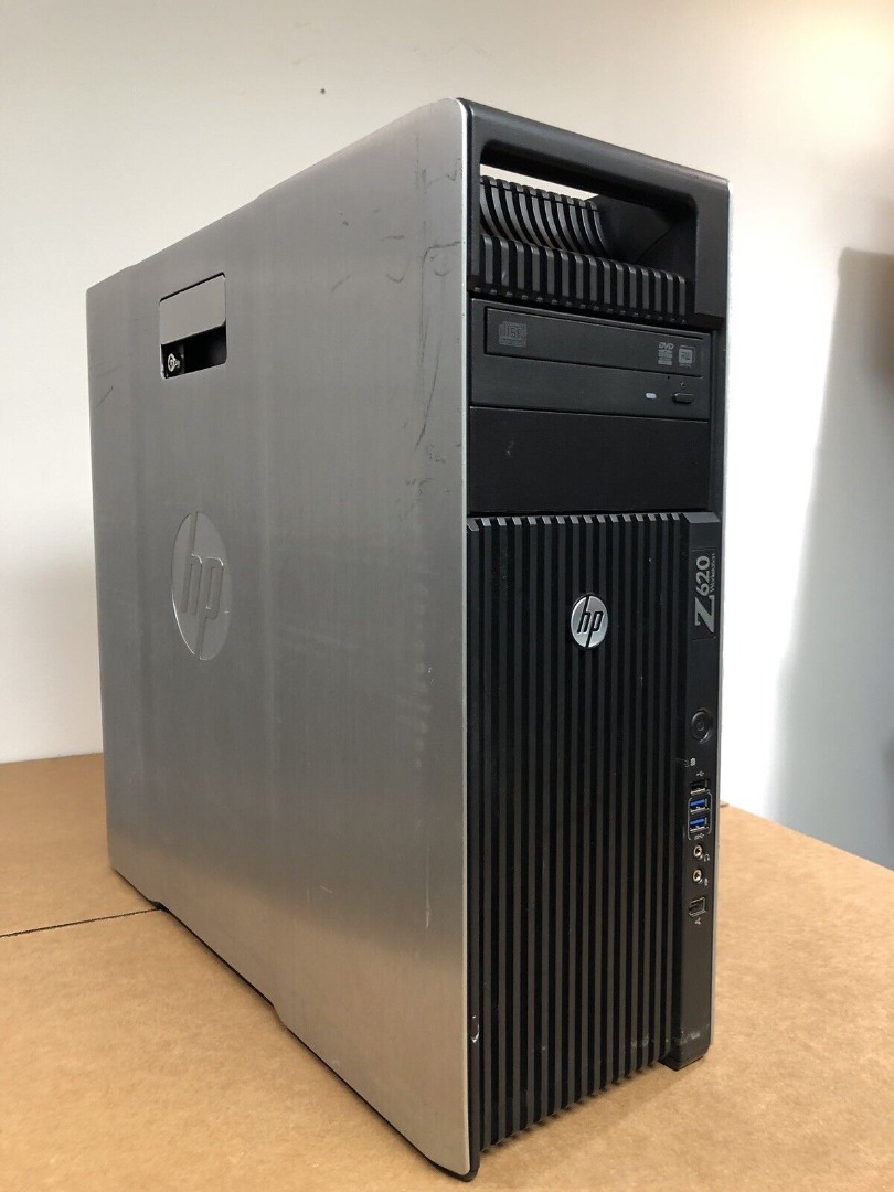 HP Z620 Workstation - Intel Xeon, 16GB RAM, 256GB SSD + 1TB HDD ...