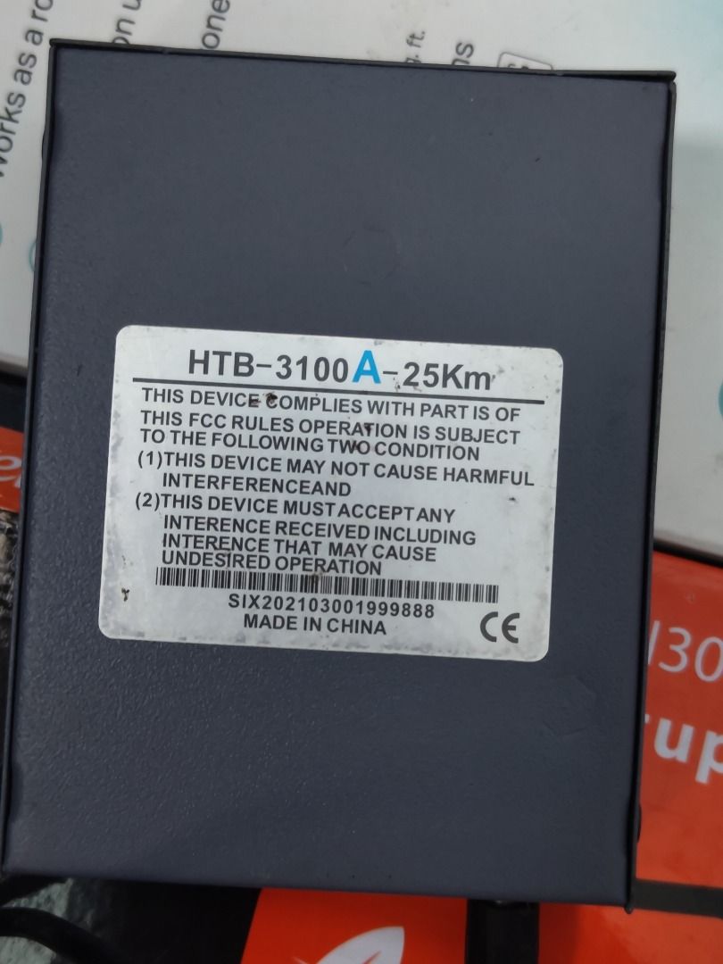 HTB-3100A 10/100 Single Fiber WDM Media Converter, Computers & Tech ...