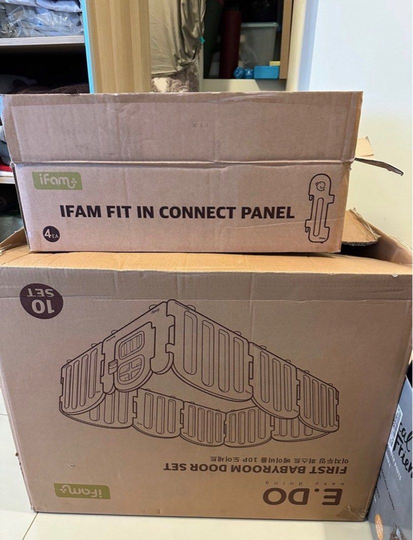 IFAM Baby Play Yard 10-pc with 4-pc extension panels, Babies & Kids, Baby Nursery & Kids ...