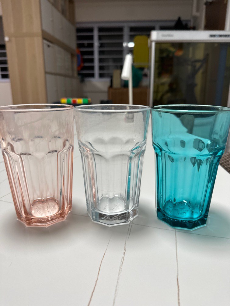 IKEA Pokal Glass Cups, Furniture & Home Living, Kitchenware & Tableware ...