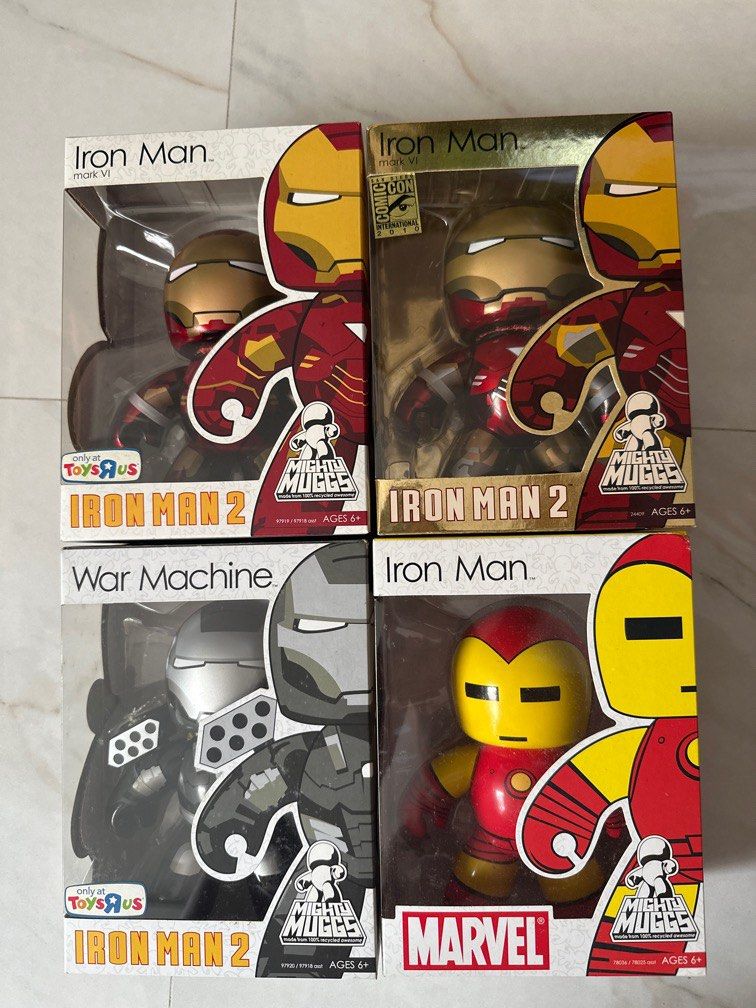 Iron Man Mighty Muggs, Hobbies & Toys, Toys & Games on Carousell