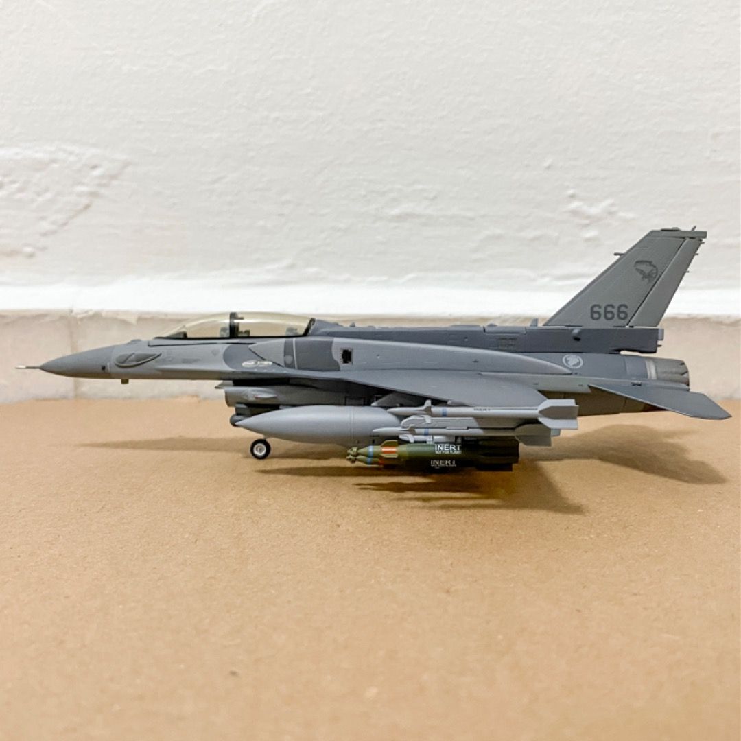 JC Wings RSAF Lockheed Martin F-16D+ Blk 52 Fighting Falcon 666 1:72 ...
