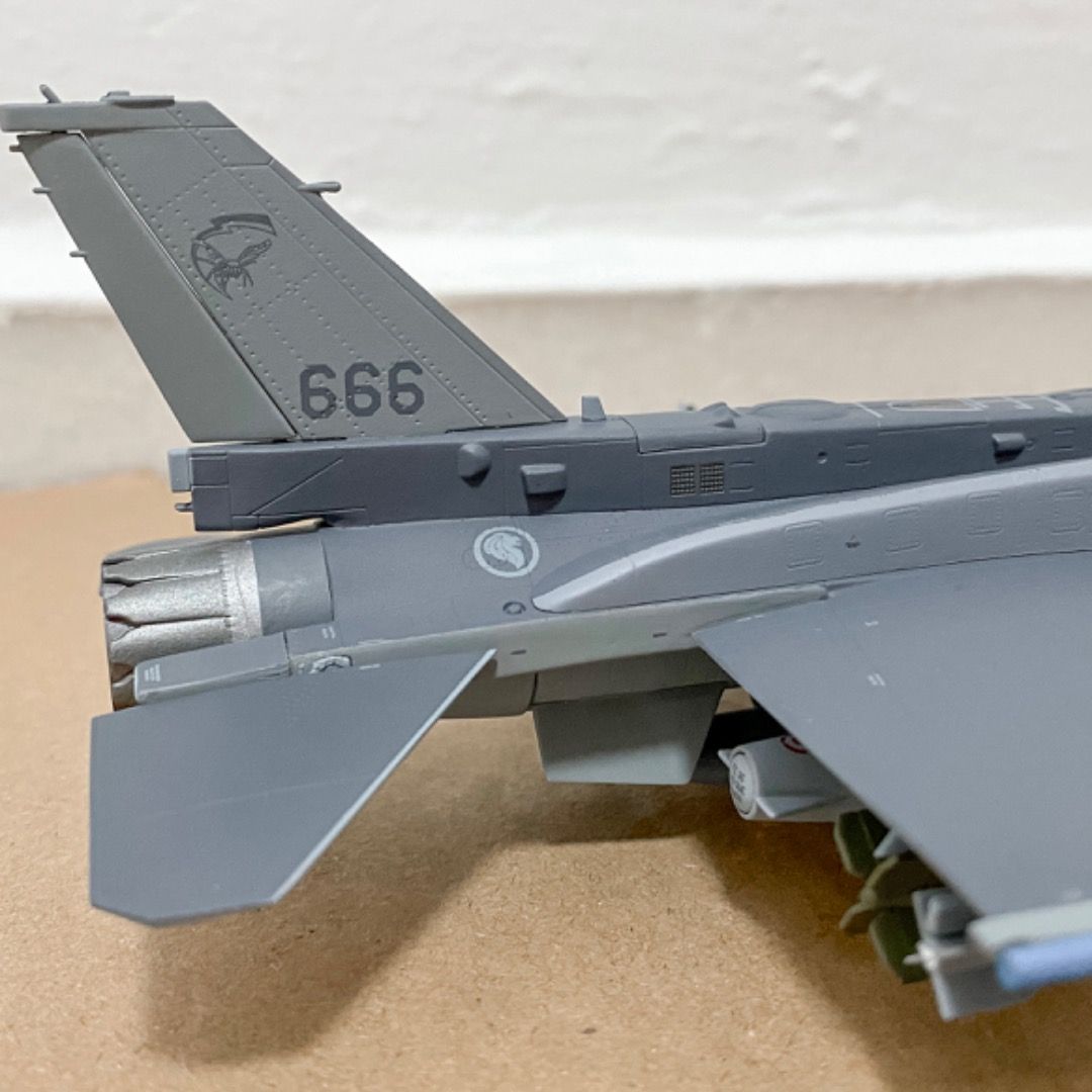 JC Wings RSAF Lockheed Martin F-16D+ Blk 52 Fighting Falcon 666 1:72 ...