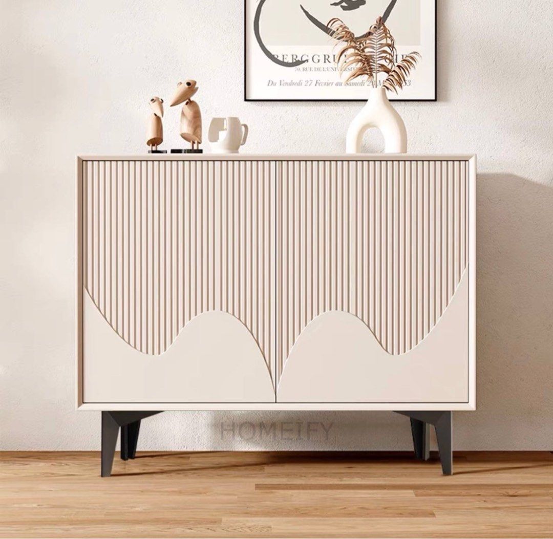 JEN Japandi Shoe Cabinet, Furniture & Home Living, Furniture, Shelves ...