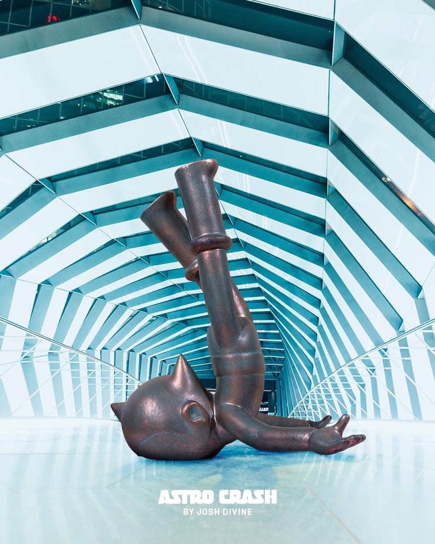 Josh Divine Astro Crash Mighty Jaxx Exclusive Colorway Figure Astro Boy ...