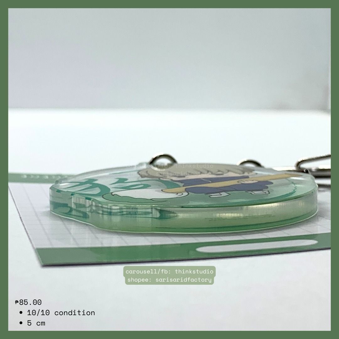 jujutsu kaisen - toge inumaki - paint - acrylic keychain on Carousell
