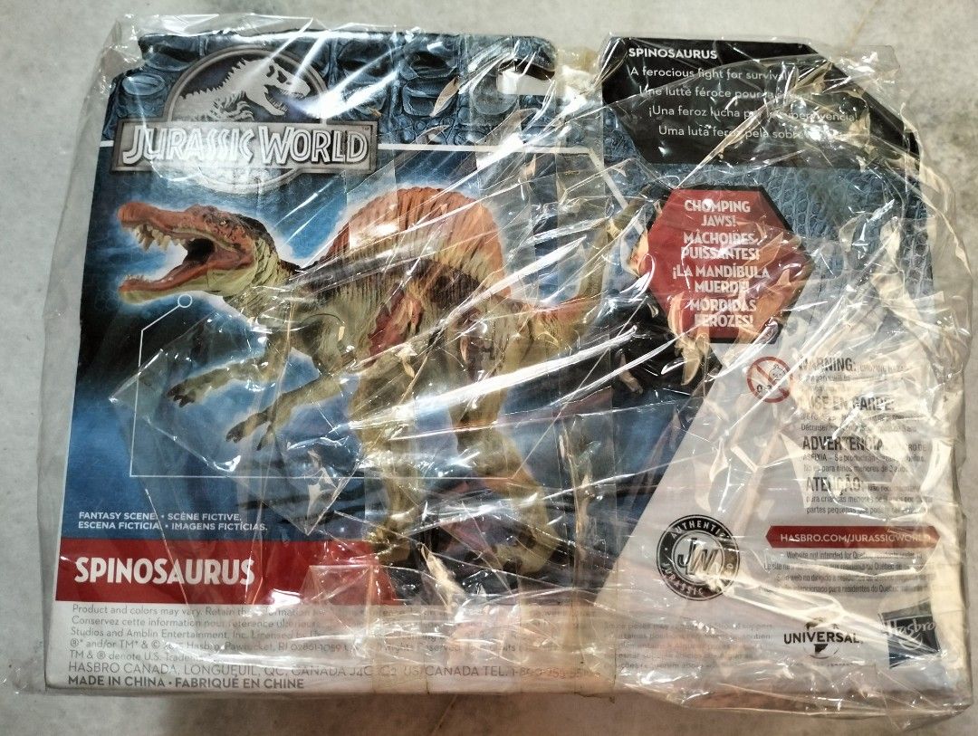 Jurassic World - 2015 Spinosaurus (Hasbro), Hobbies & Toys, Toys ...