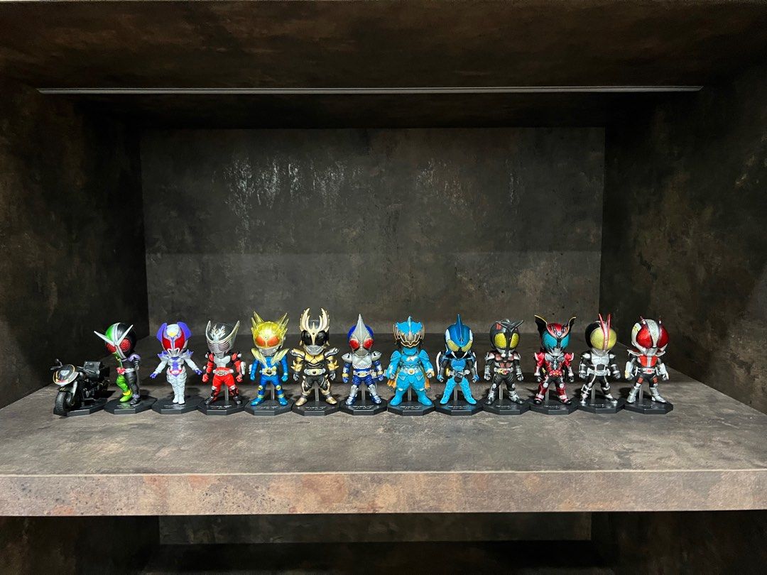 Kamen Rider Mini Figurines Set, Hobbies & Toys, Toys & Games on Carousell