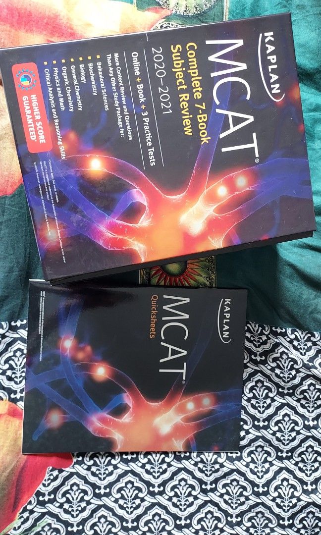Kaplan MCAT Complete 7 Book subject review 2020-2021, Hobbies & Toys ...