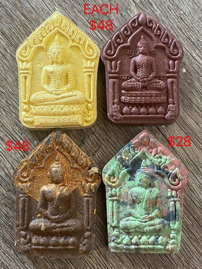 Khun Paen Lp Mon Phra Kru Somphan Lp Simplii Tammawaro Wat Lahanrai, Hobbies & Toys, Memorabilia ...