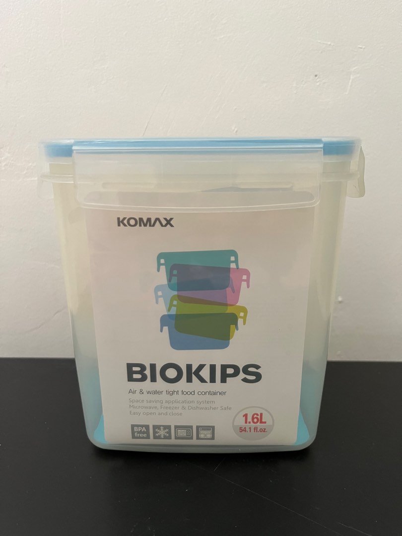 Komax Biokips Made in Korea Air & Watertight Food Container [ Rectangle ], Furniture & Home ...