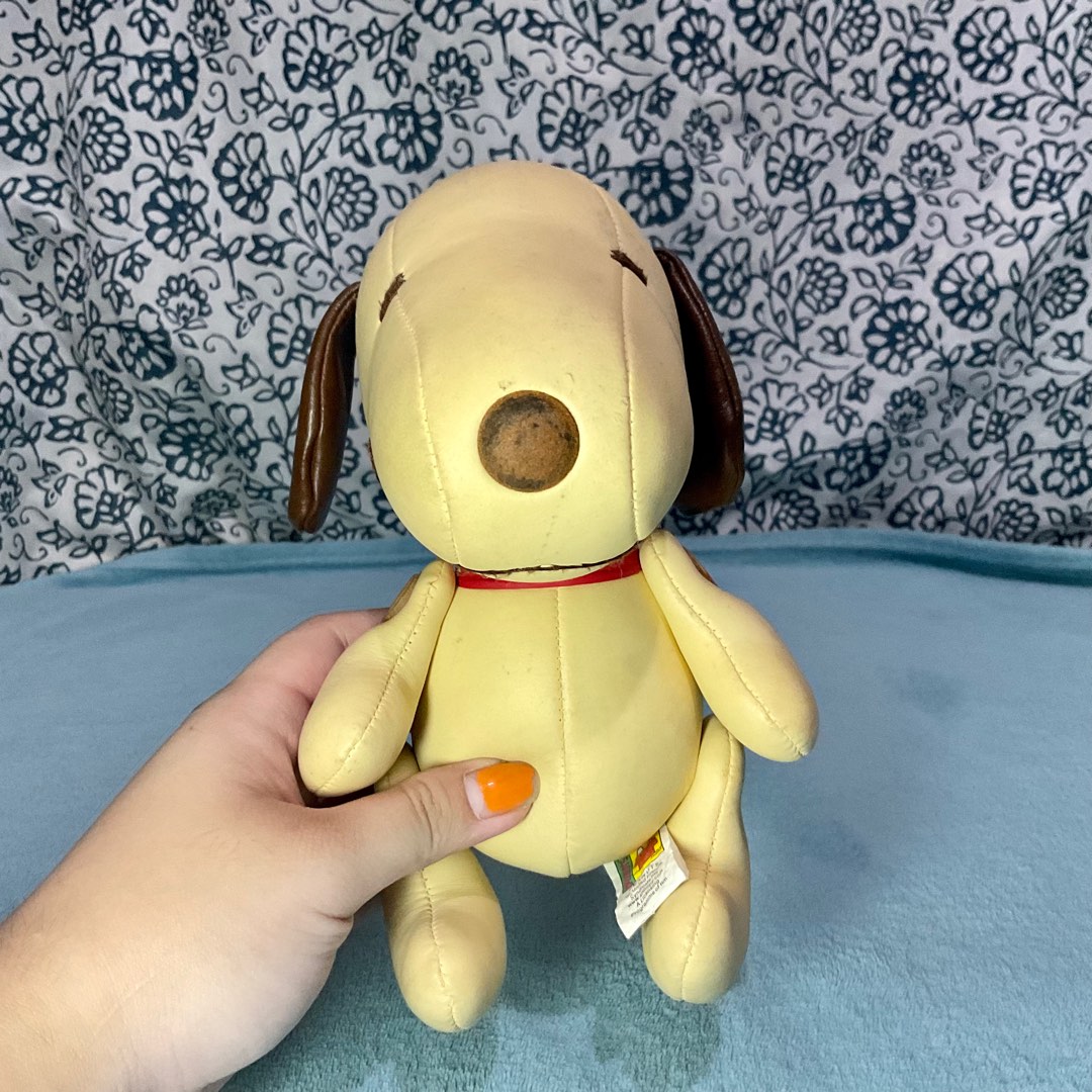 LEATHER ARTICULATED SNOOPY, Hobbies & Toys, Toys & Games on Carousell