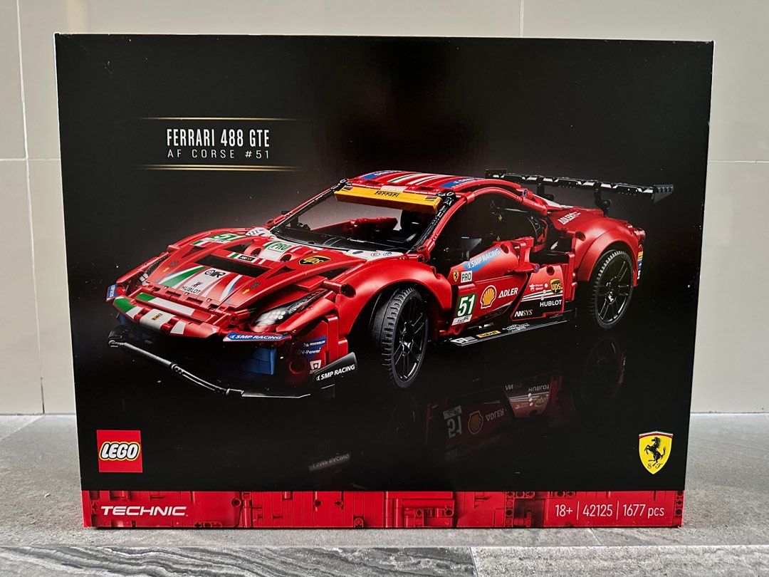 Lego 42125 Ferrari 488 GTE, Hobbies & Toys, Toys & Games on Carousell