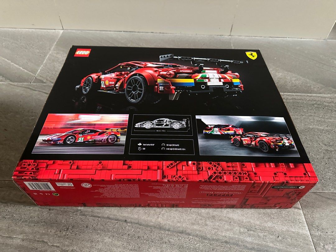 Lego 42125 Ferrari 488 GTE, Hobbies & Toys, Toys & Games on Carousell