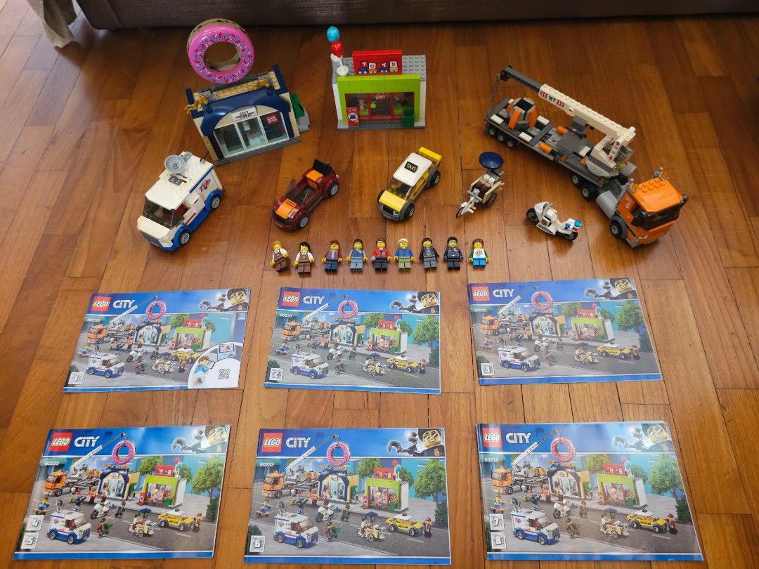 LEGO 60233 City Donut Shop Opening, Hobbies & Toys, Toys & Games on ...