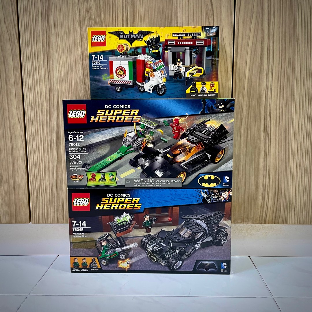 Lego DC Universe Super Heroes 76045 Kryptonite Interception. 76012 ...