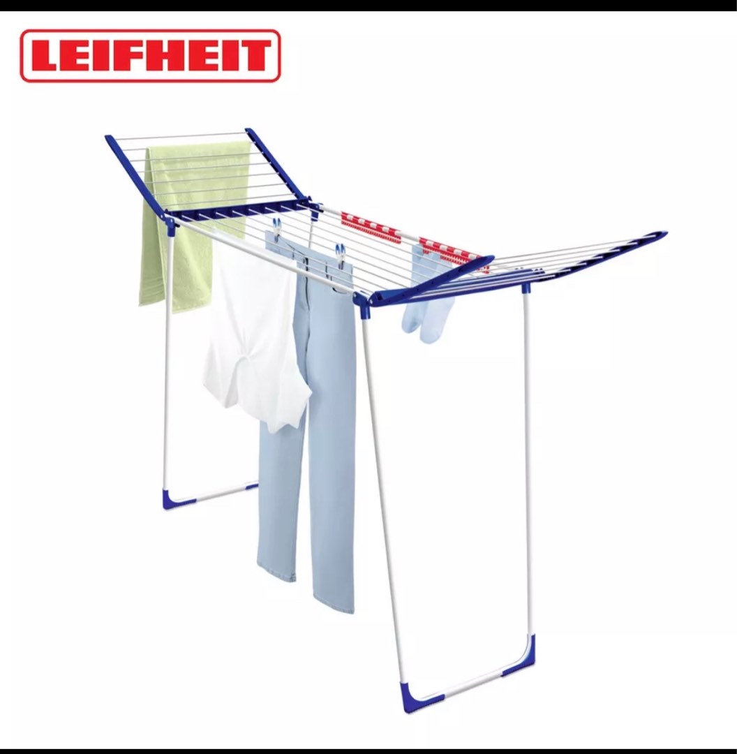 Leifheit Clothes Dryer (Laundry Dryer) Drying Rack (Indoor/Outdoor ...