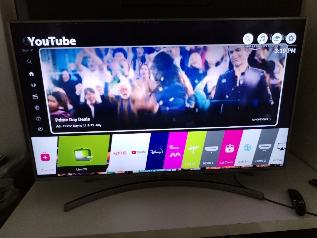 LG Smart 4k tv 49 inch, TV & Home Appliances, TV & Entertainment, TV on Carousell