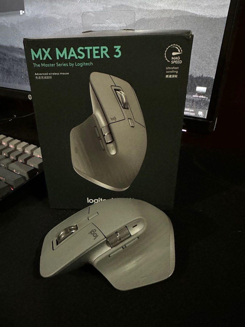 Logitech MX Master 3 (original, 2 months used), Computers & Tech, Parts & Accessories, Mouse ...