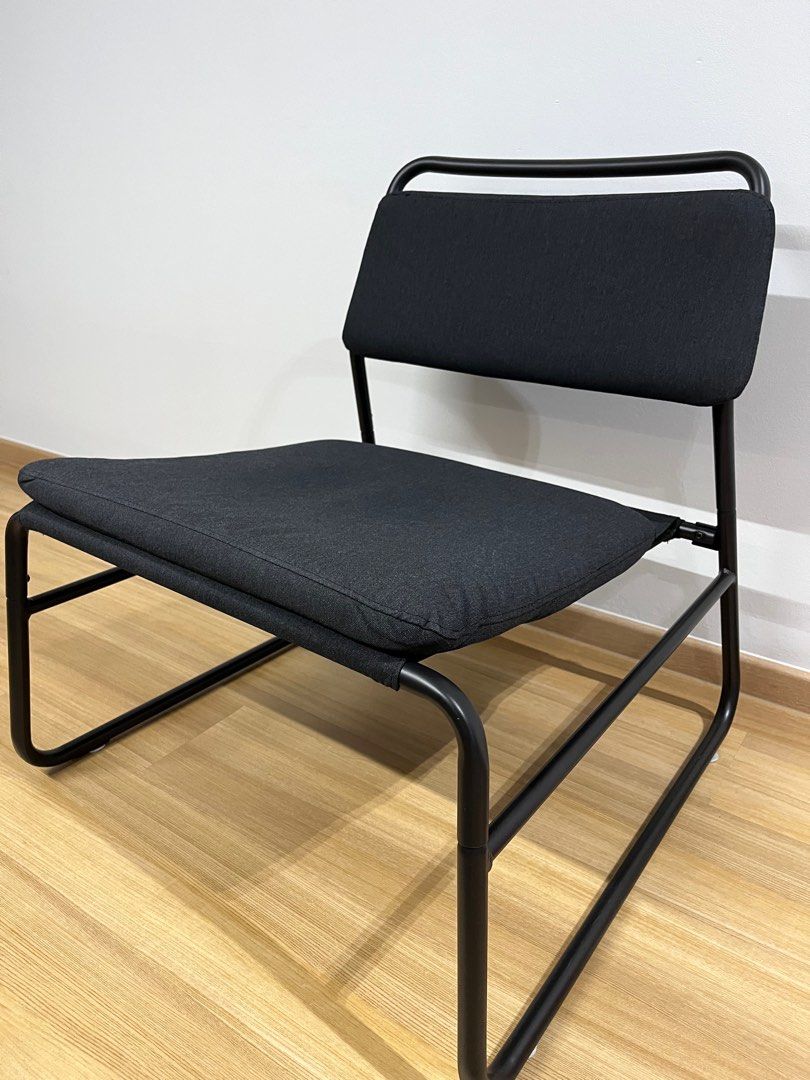 Lounge chair IKEA Linneback, Furniture & Home Living, Furniture, Chairs ...