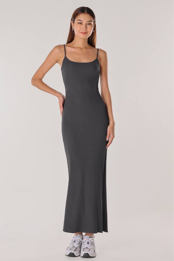 Lovet Second Skin Dress in Storm Grey, Women's Fashion, Dresses & Sets ...