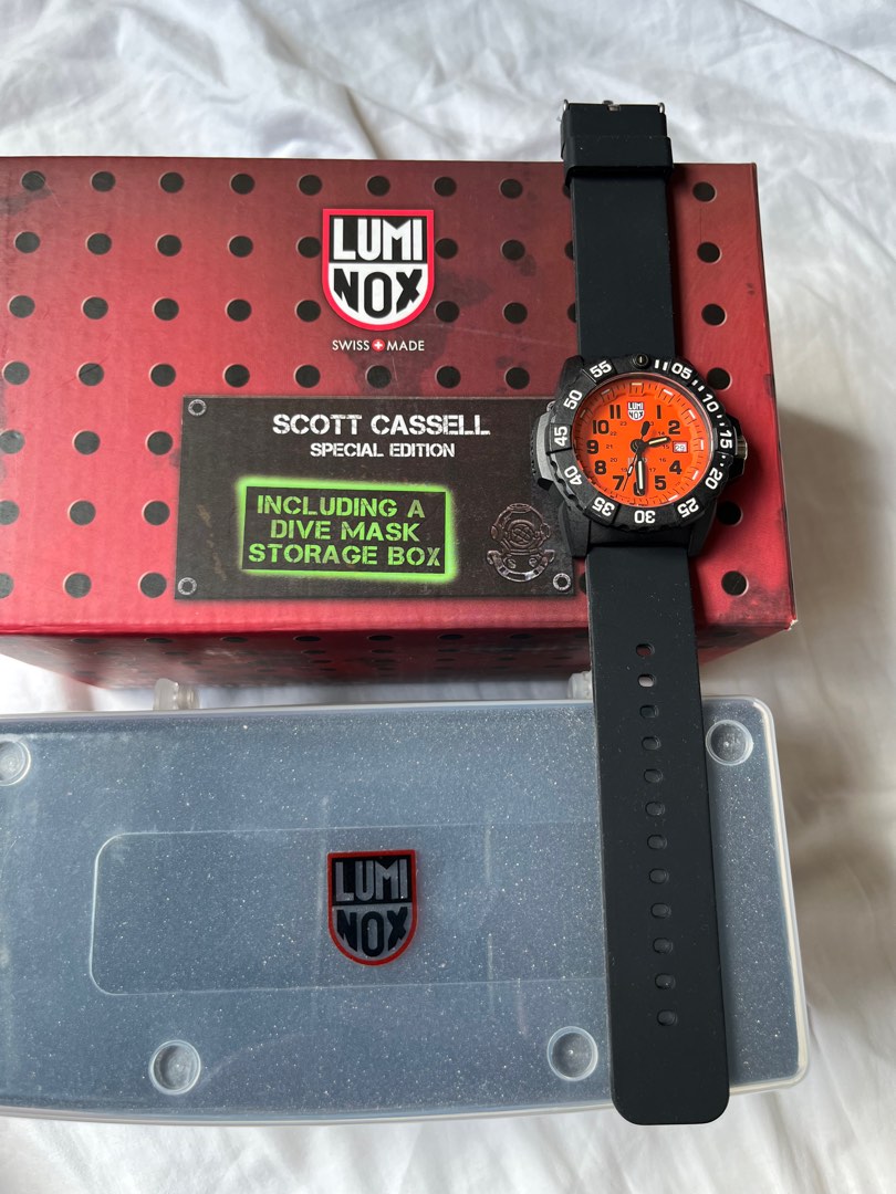 Luminox 3500 Undersea Voyager Project Orange 3509, Luxury, Watches on ...