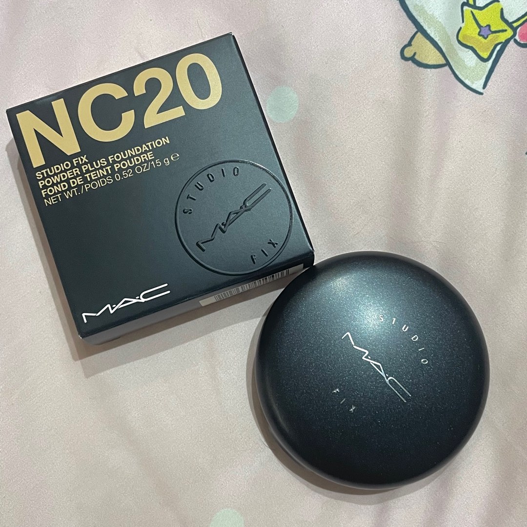 MAC studio fix powder foundation NC20, Beauty & Personal Care, Face ...