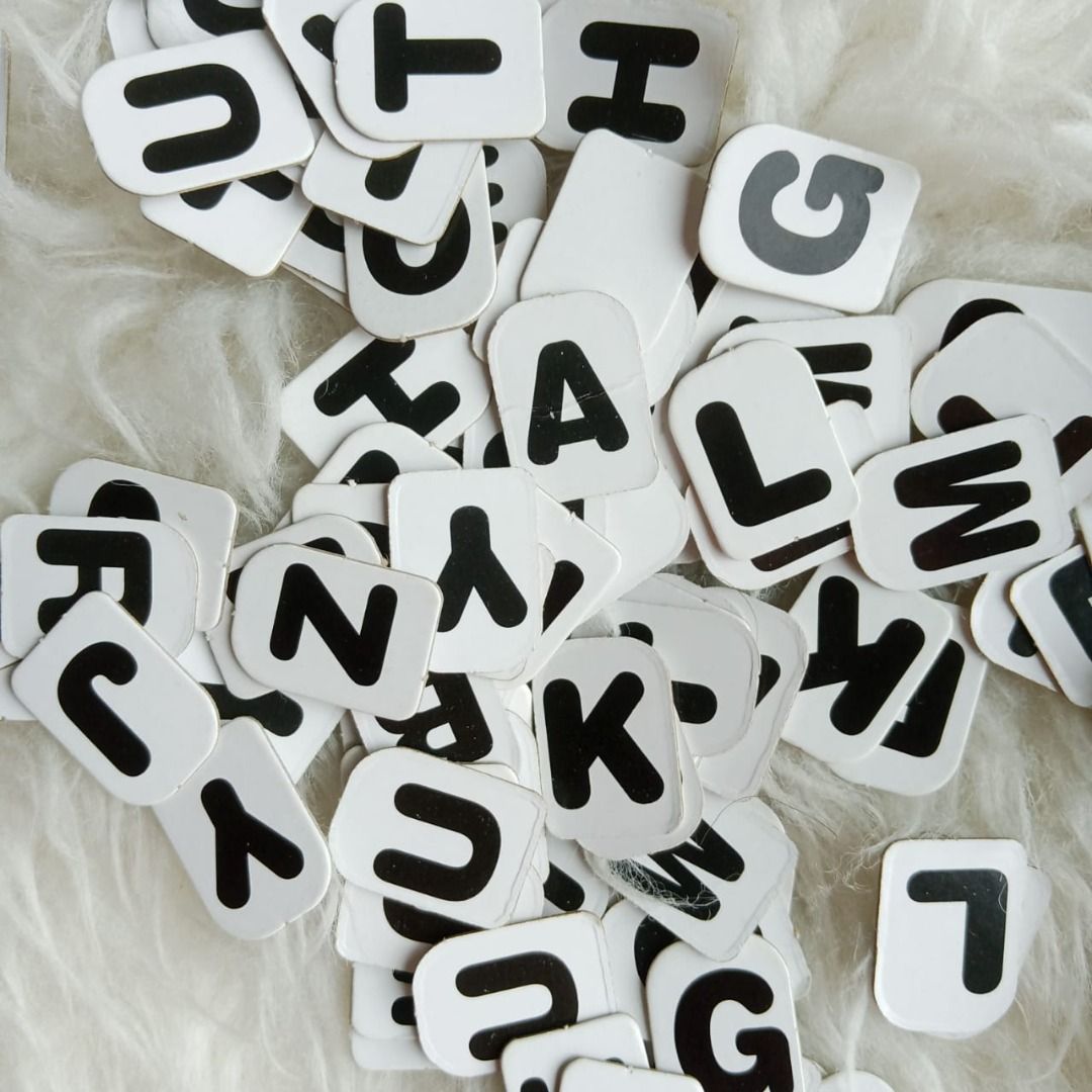 Mainan kiddy fun edukasi montessori anak literacy fun game belajar abc ...