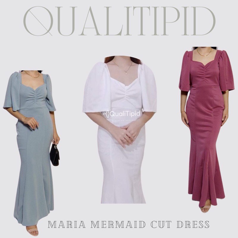 Maria Dress Mermaid Cut on Carousell
