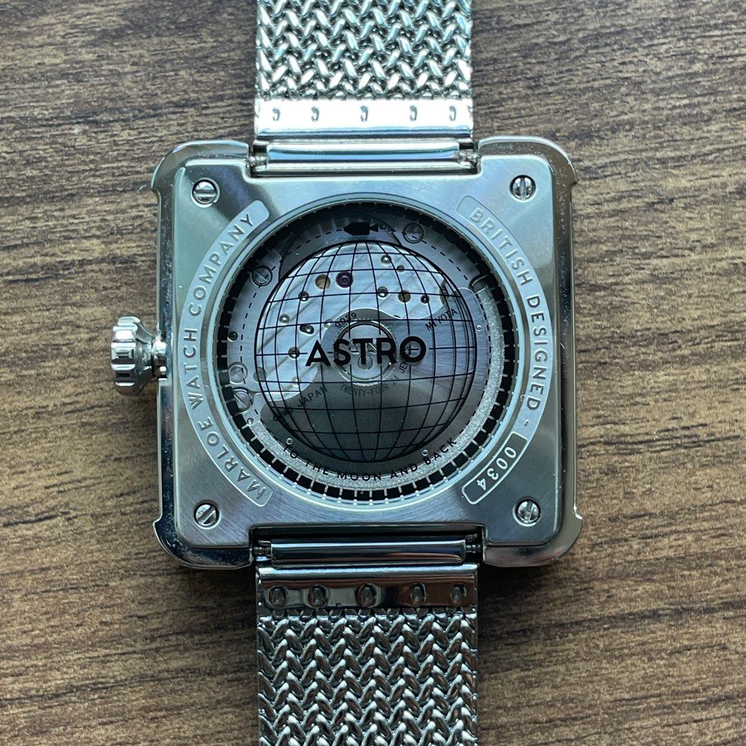 Marloe Astro Blue Automatic Watch, Luxury, Watches on Carousell
