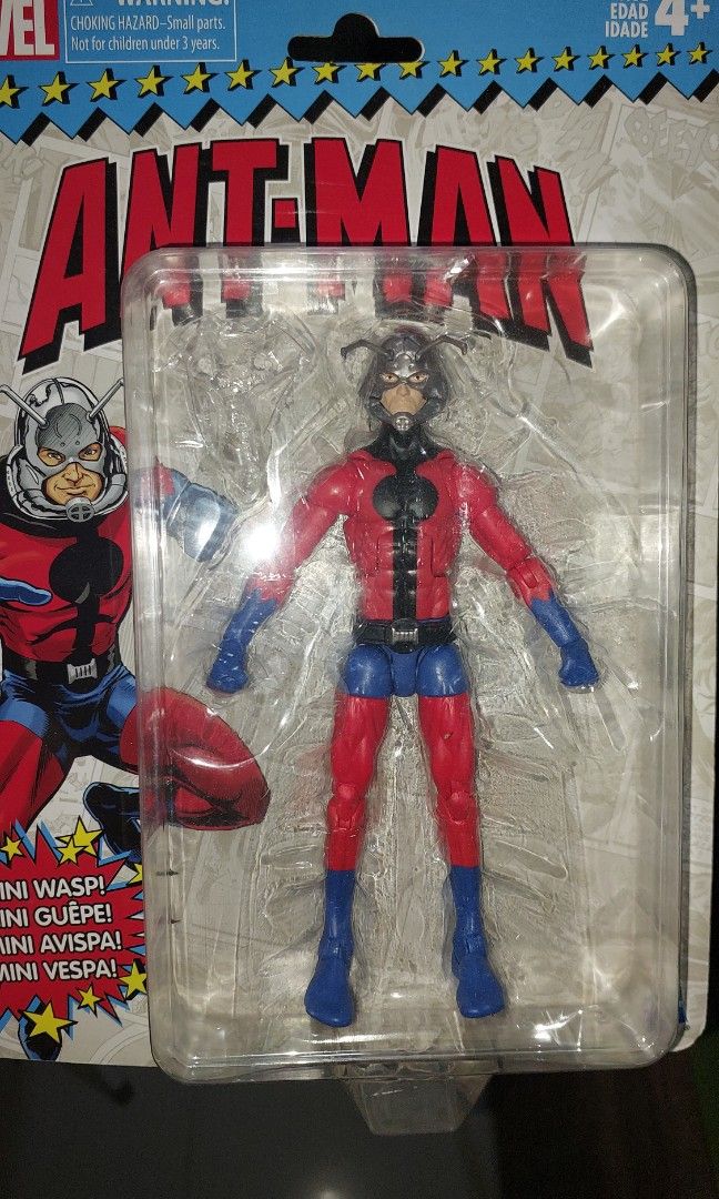 MARVEL LEGENDS RETRO ANT-MAN, Hobbies & Toys, Toys & Games on Carousell