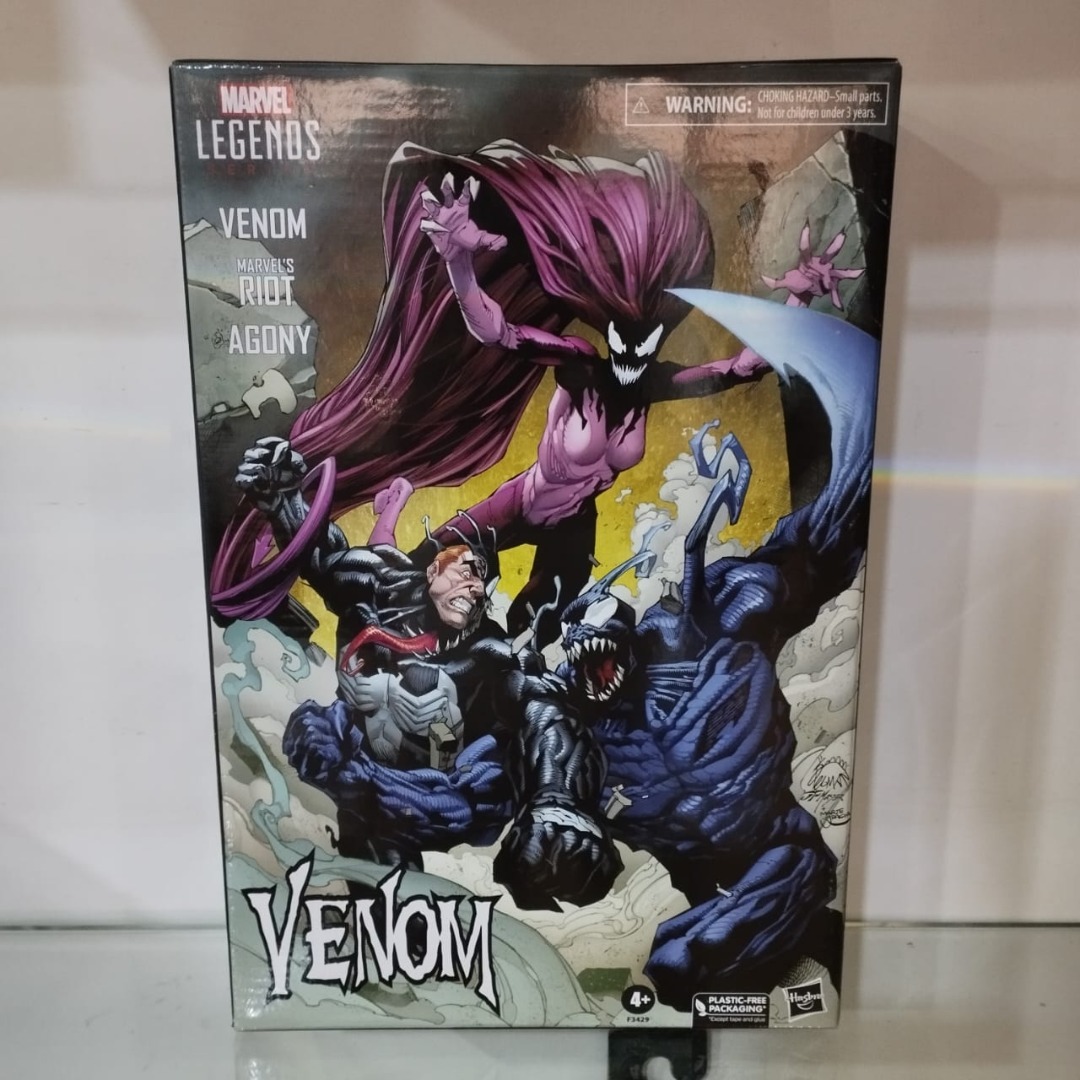 Marvel Legends Series - Marvel Comics - Venom, Riot & Agony, Hobbies ...