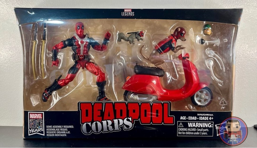 Marvel Legends Series Deadpool Corps with Scooter 6” Action Figure by ...