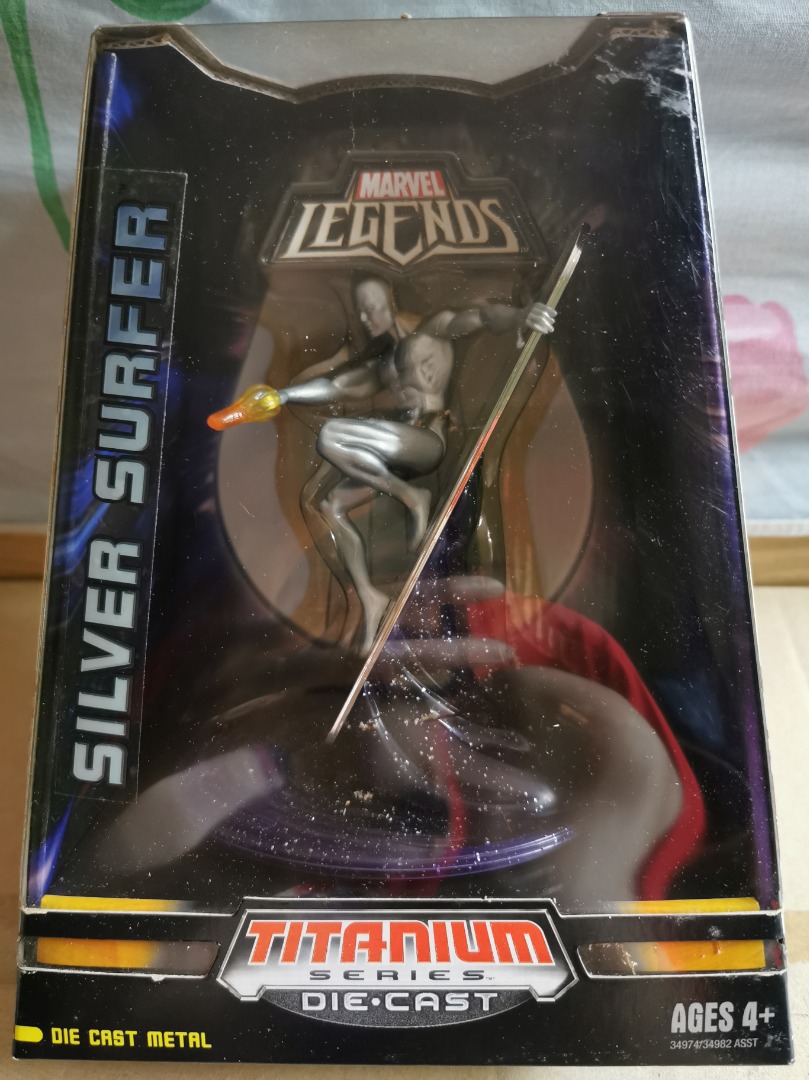 Marvel Legends Titanium Silver Surfer, Hobbies & Toys, Toys & Games on ...