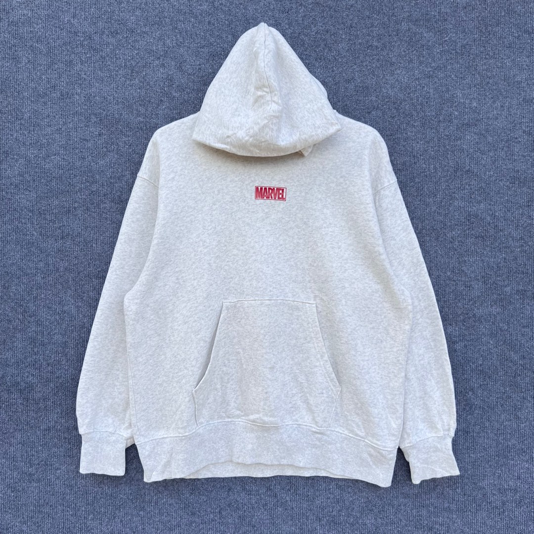 Marvel Official Merchandise Box Logo Hoodie, Men's Fashion, Tops & Sets ...