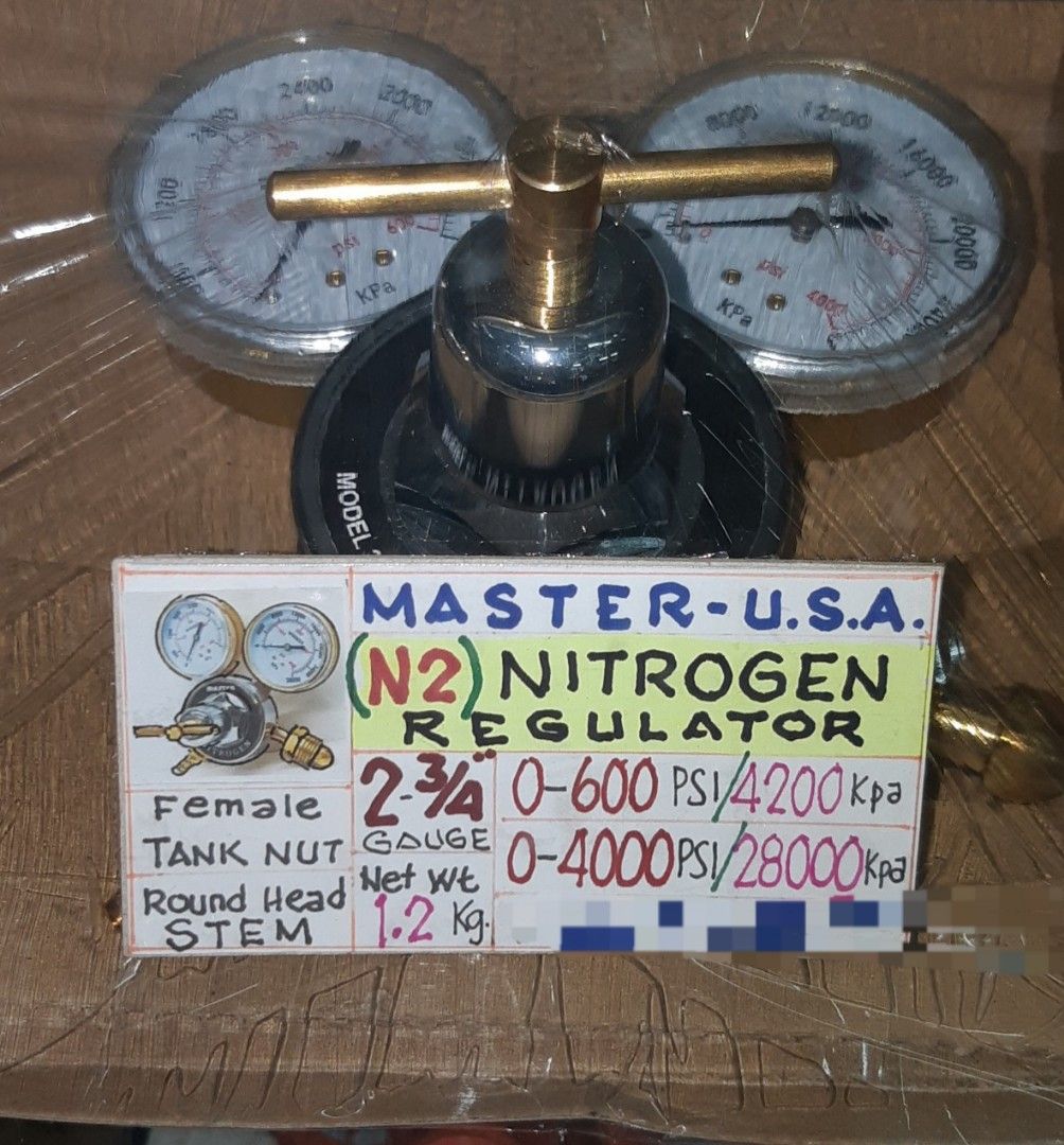 Master USA NITROGEN GAS TANK REGULATOR REGULATORS on Carousell