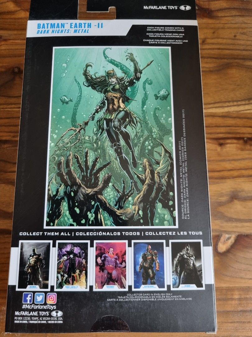 McFarlane Batman Earth 11 Drowned Dark Nights Metal, Hobbies & Toys ...