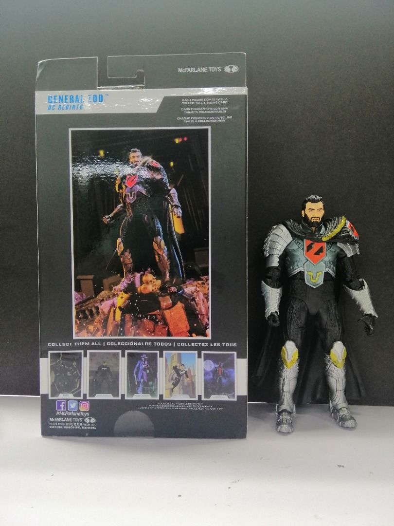 McFarlane DC Rebirth General Zod, Hobbies & Toys, Toys & Games on Carousell