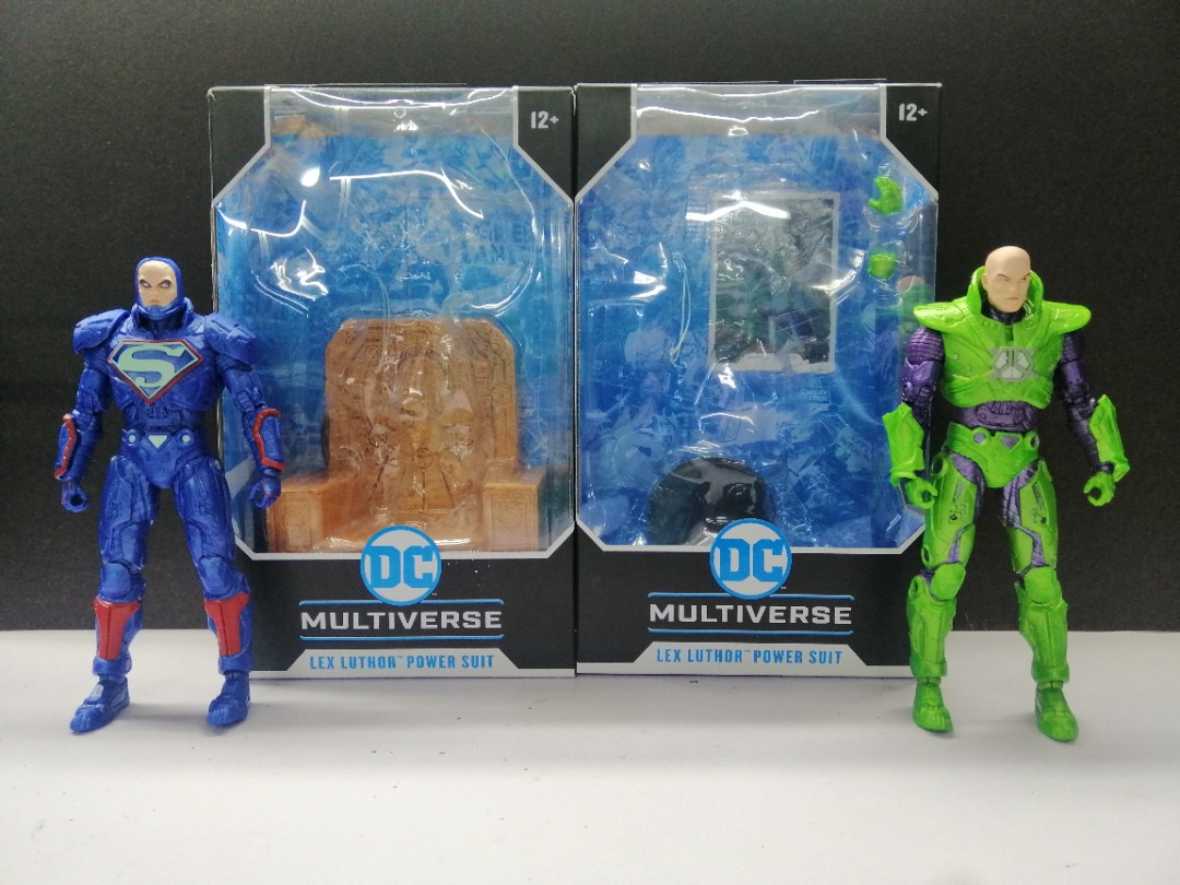 McFarlane Lex Luthor Power Suit (Set of 2), Hobbies & Toys, Toys ...