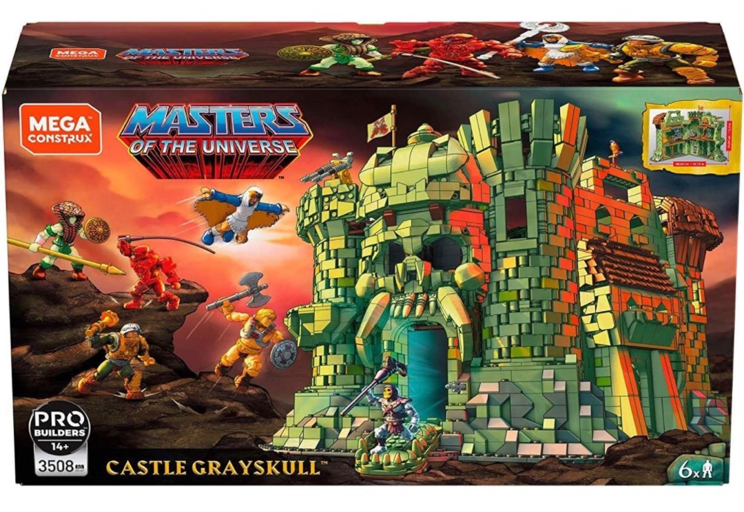 Mega Construx MOTU Castle Grayskull Excludive Boxset, Hobbies & Toys ...