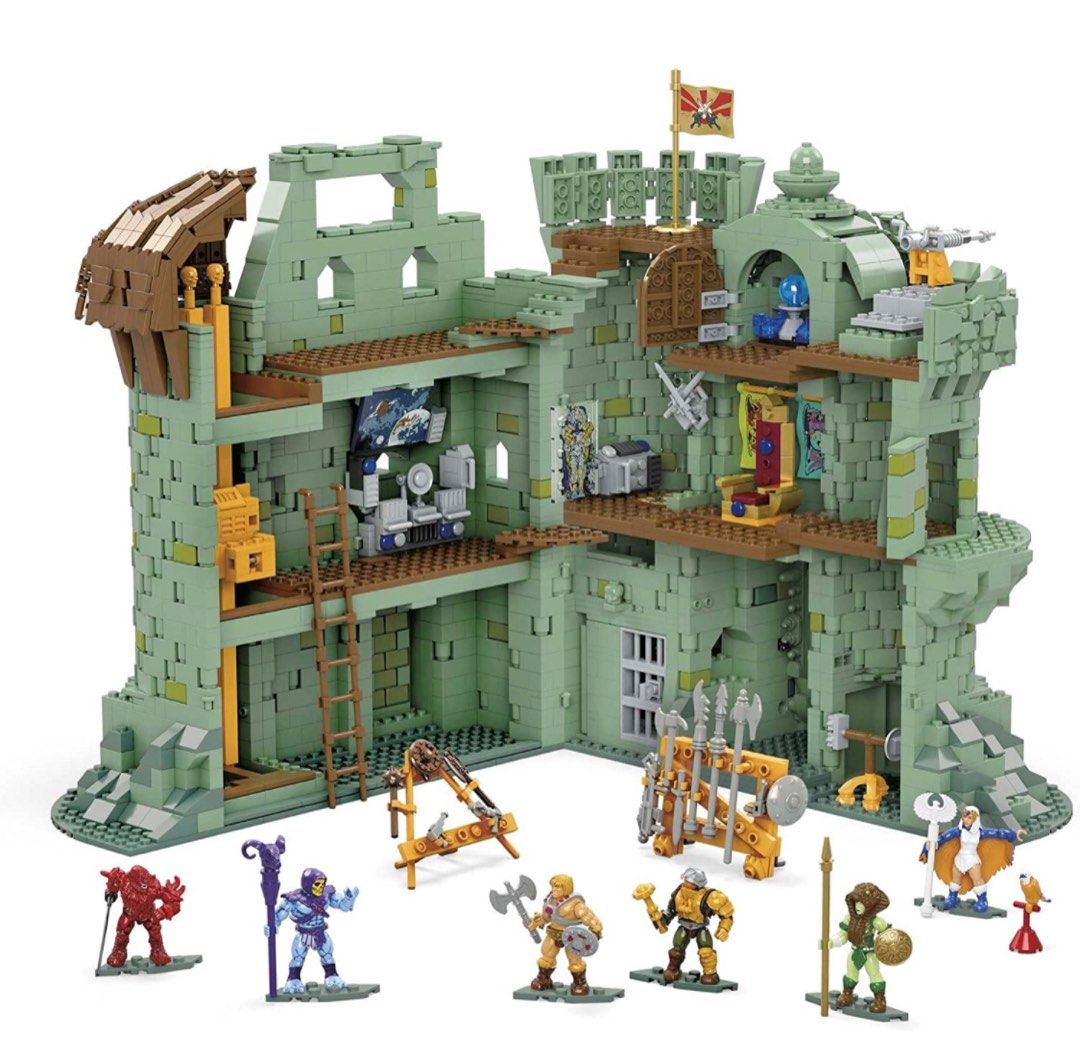 Mega Construx MOTU Castle Grayskull Excludive Boxset, Hobbies & Toys ...