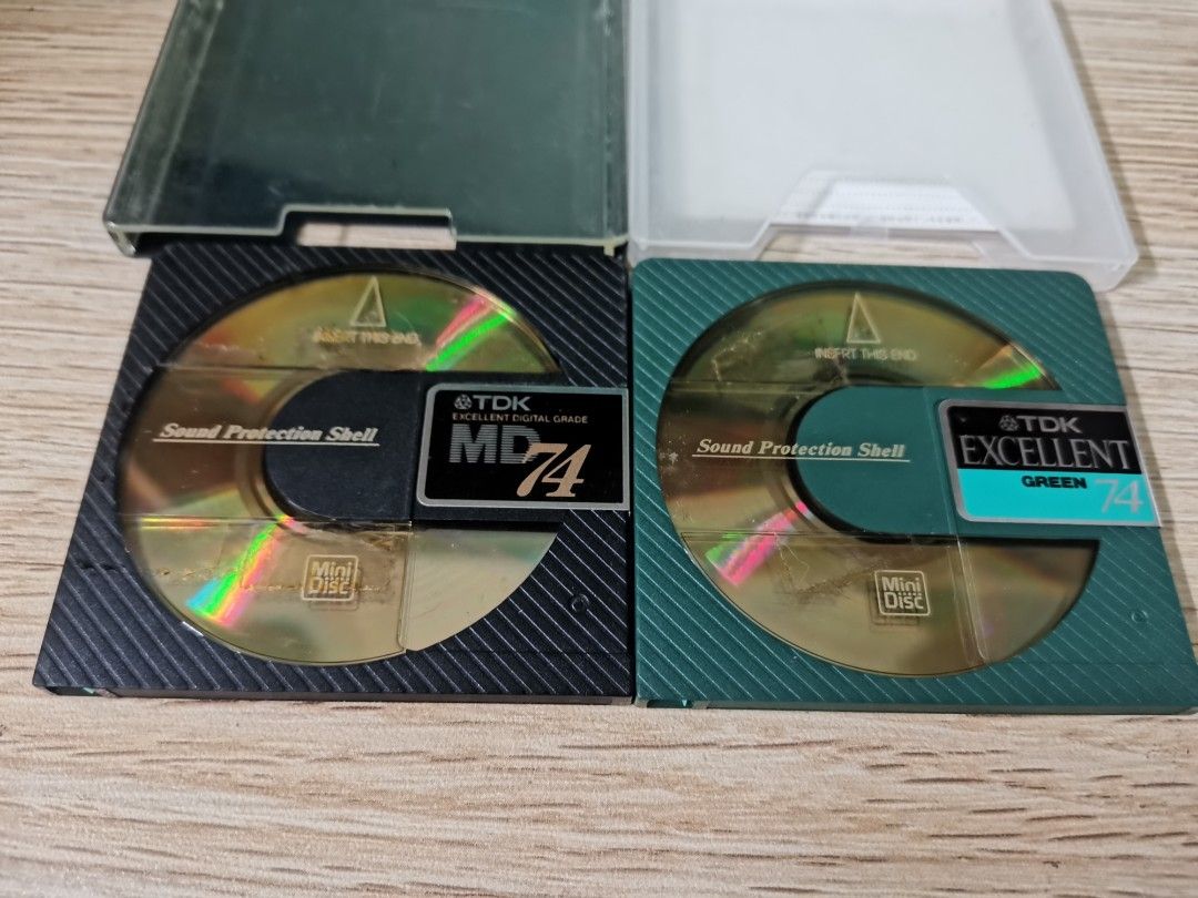 Minidisc TDK MD 74 Blankdisc, Audio, Portable Music Players on Carousell