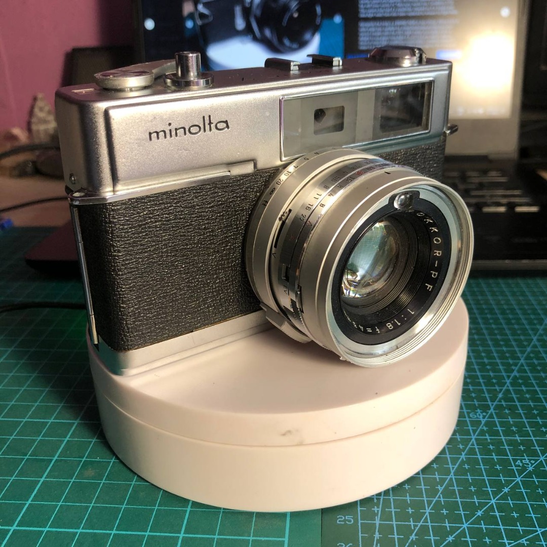 Minolta Hi-Matic 7, Photography, Cameras on Carousell