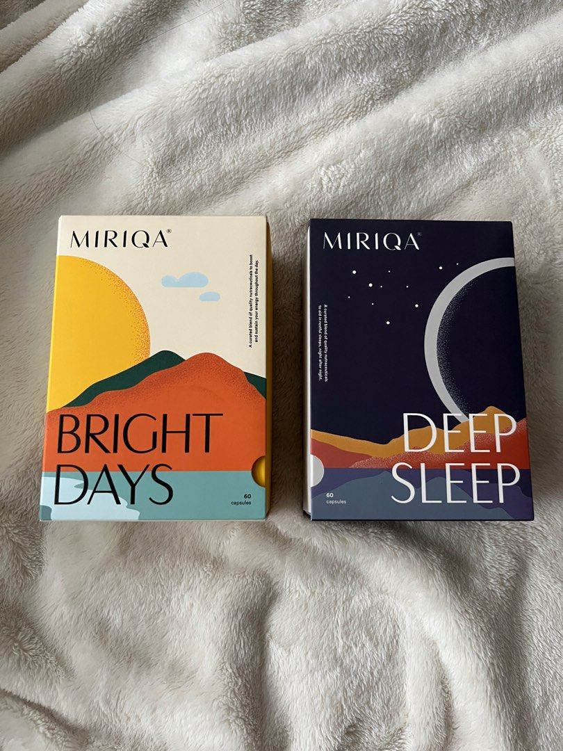 Miriqa Bright Days Deep Sleep Nutrition Supplement, Health & Nutrition, Health Supplements ...
