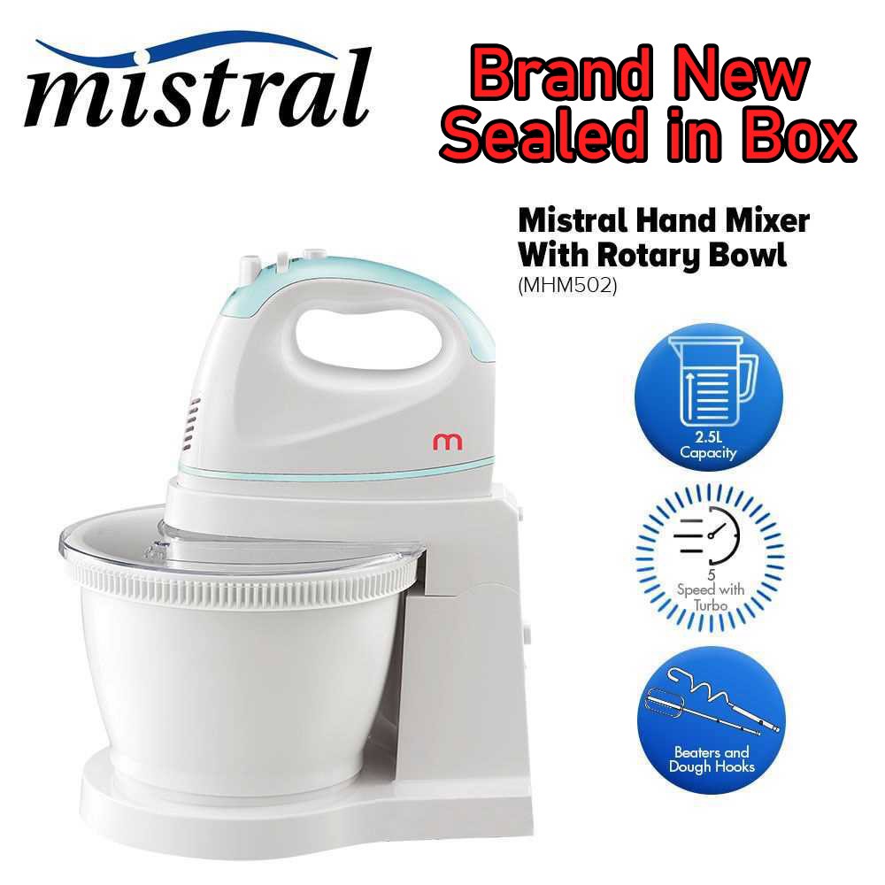 Mistral hand mixer, TV & Home Appliances, Kitchen Appliances, Hand ...