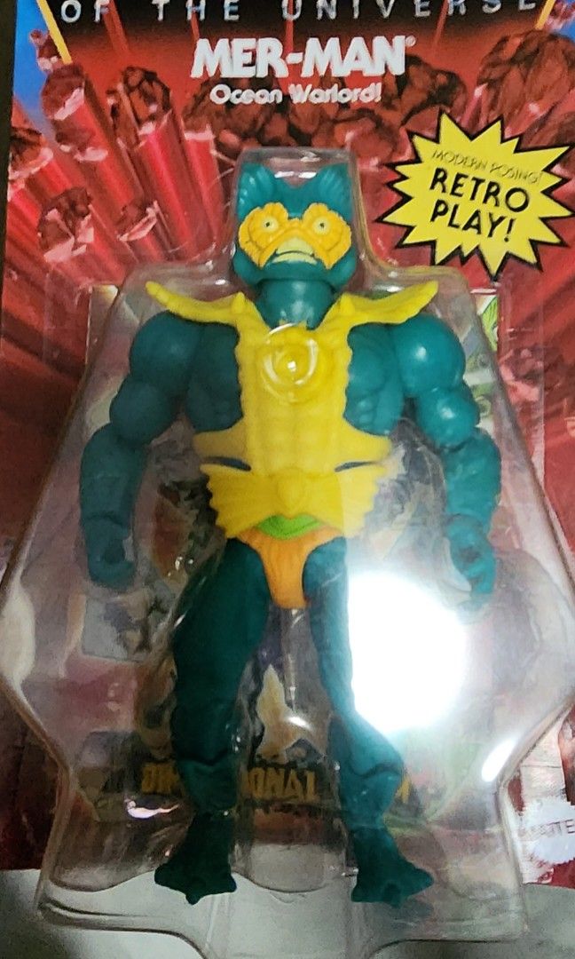 Motu mer-man merman, Hobbies & Toys, Toys & Games on Carousell