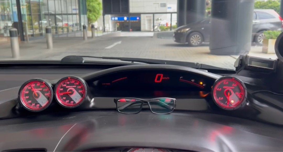 Mugen Design Defi advance CR meters civic fd2r, Car Accessories ...