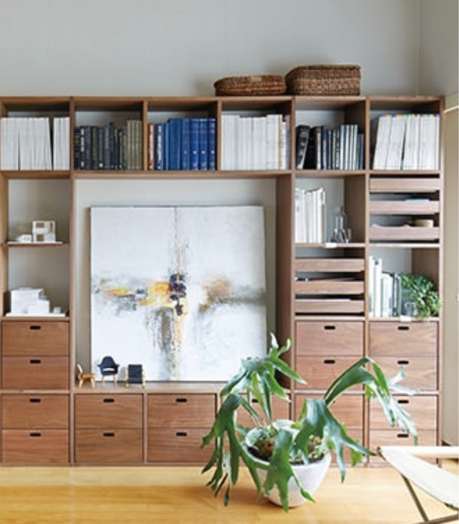 MUJI Stacking Shelves / TV Console, Furniture & Home Living, Furniture ...